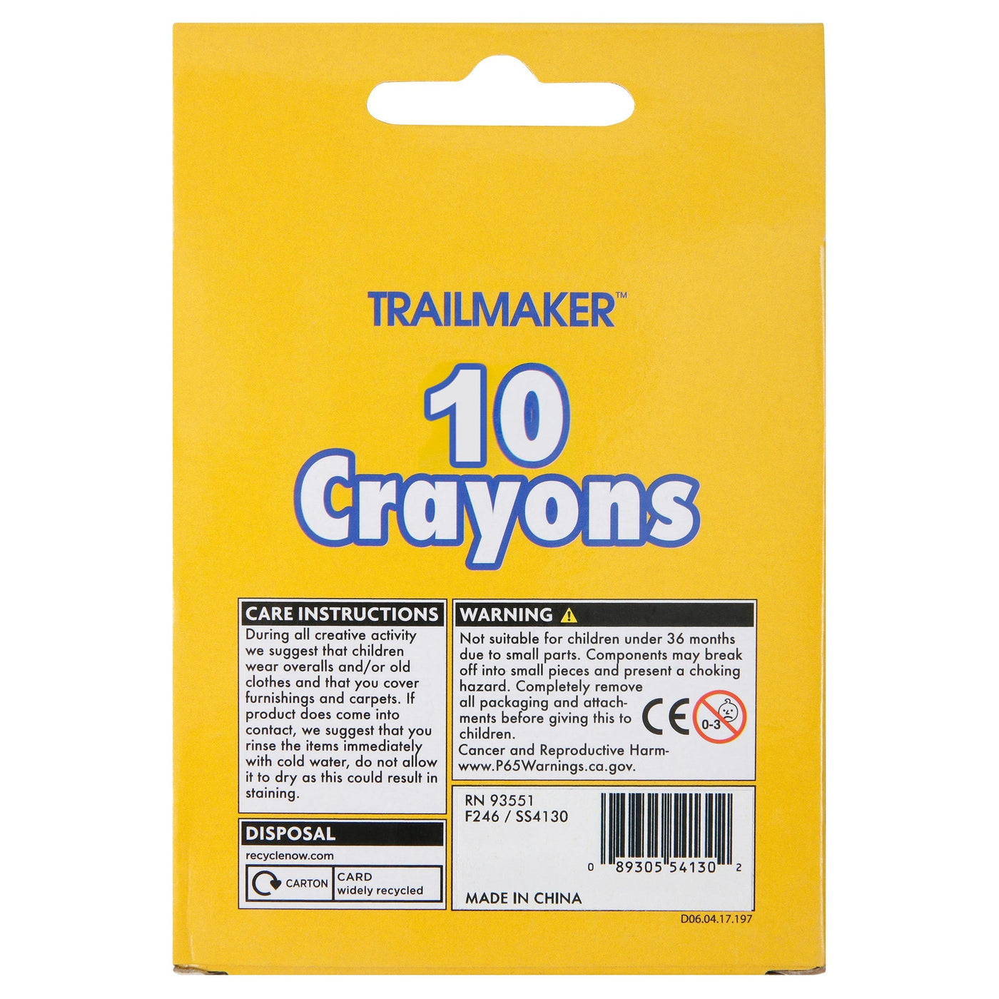 100-pack Bulk Crayons 10-Pack — BagsInBulk.com