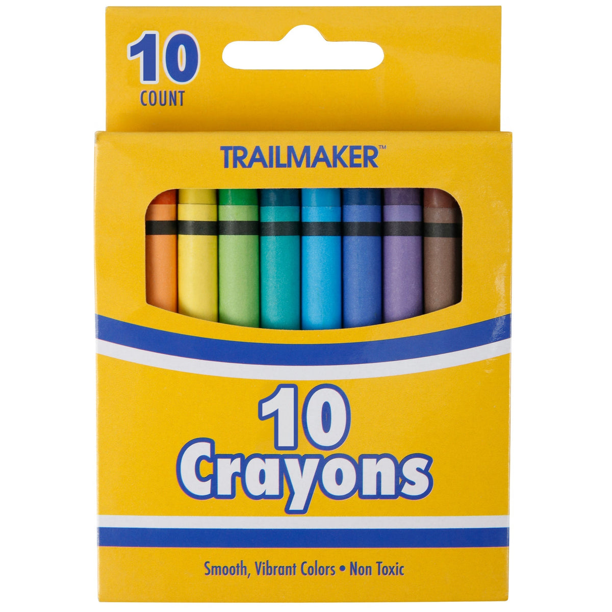 100-pack Bulk Crayons 10-Pack — BagsInBulk.com