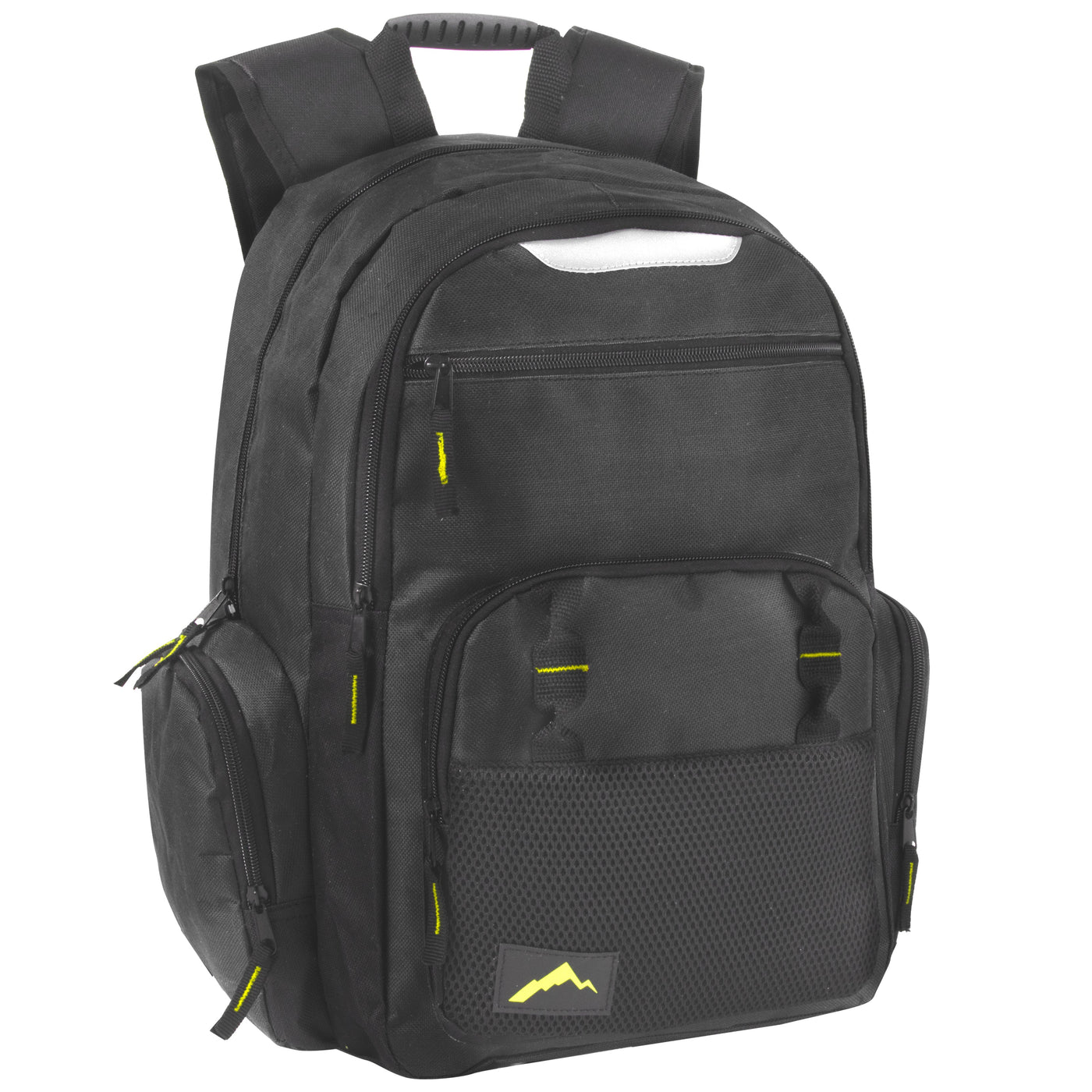 24-pack Bulk 18" Reflective Multi Pocket Backpack - 3 Colors ...