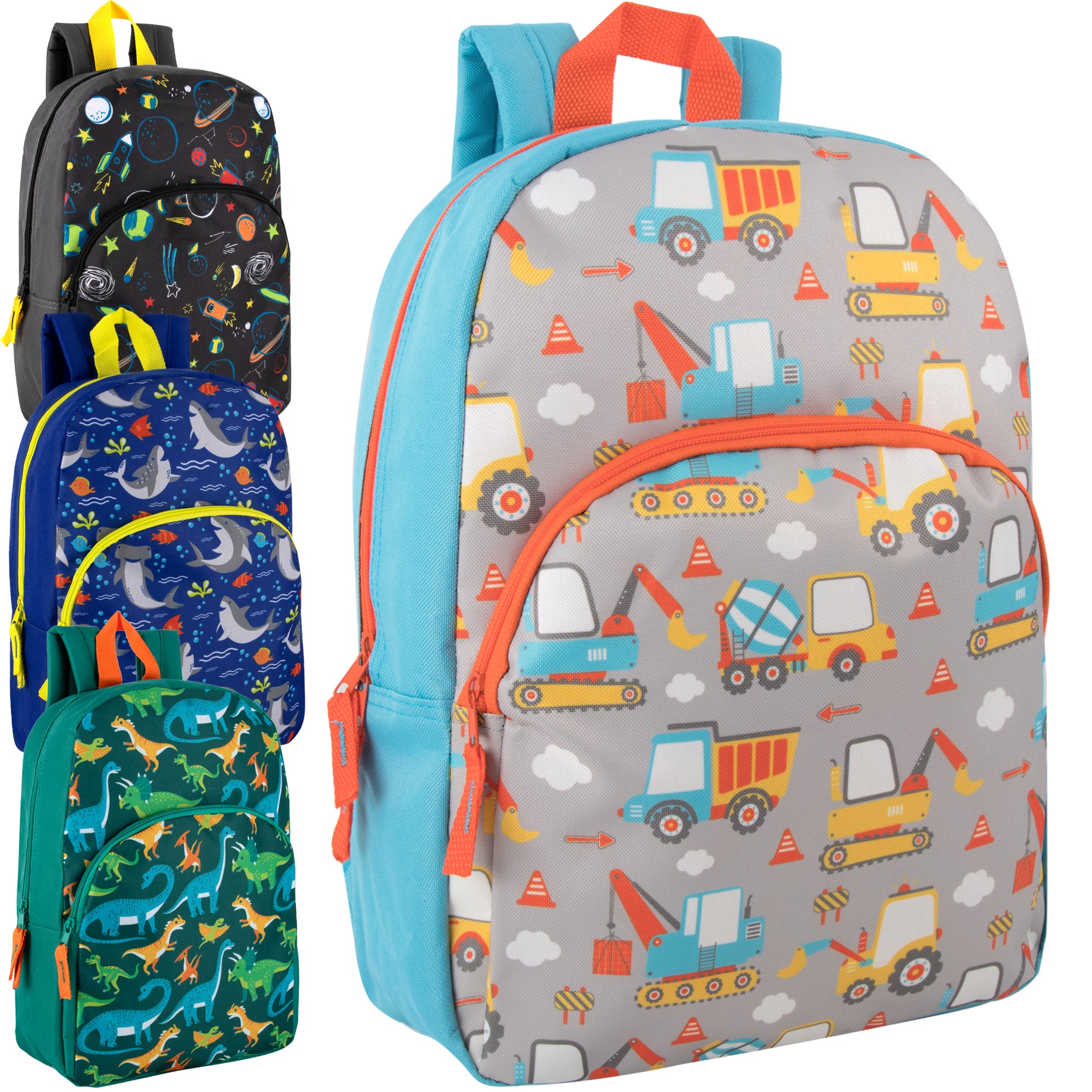 24-pack Bulk 15" Children's Character Backpack — BagsInBulk.com