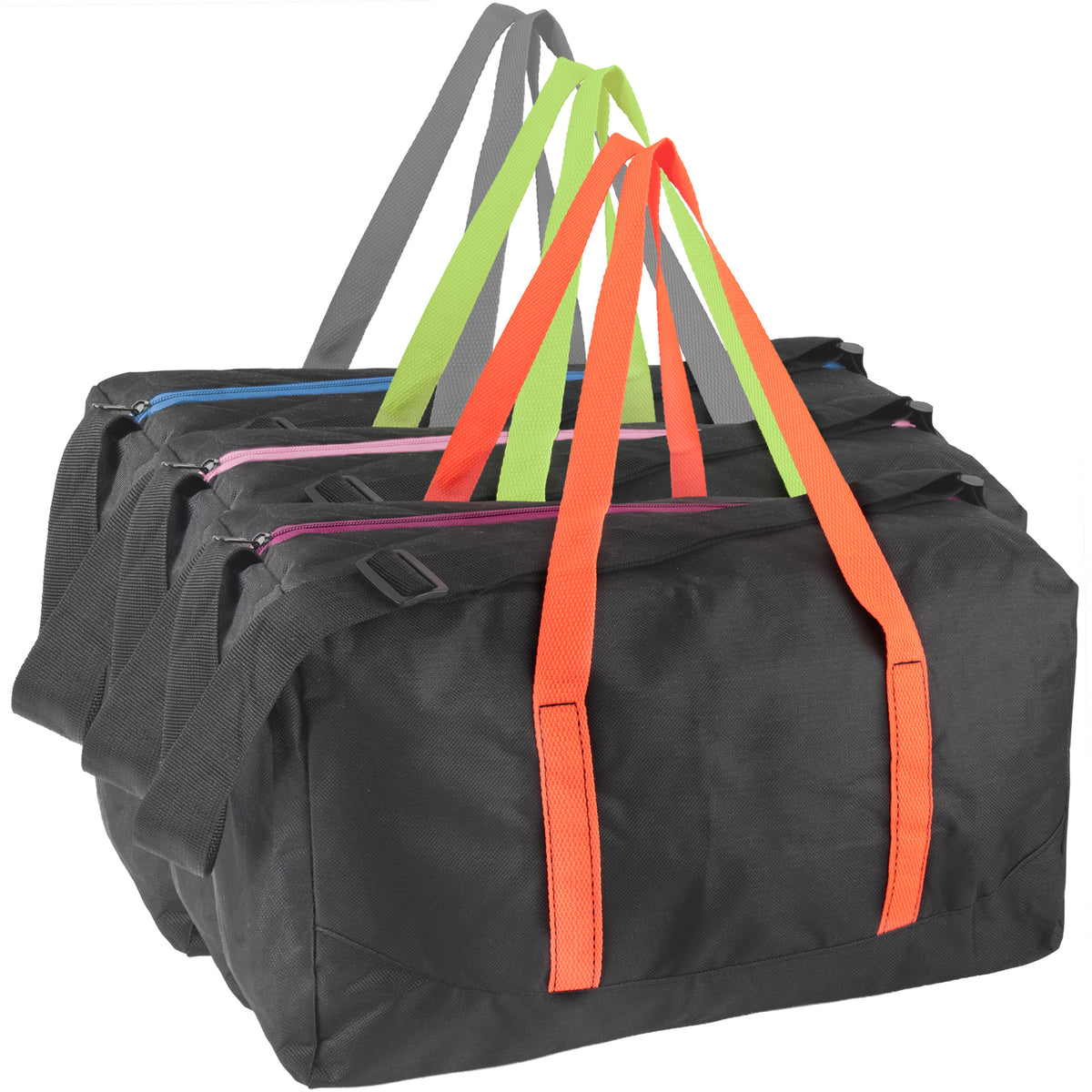 24-pack Bulk 17" Duffle Bag - Black Variations (Final Sale ...