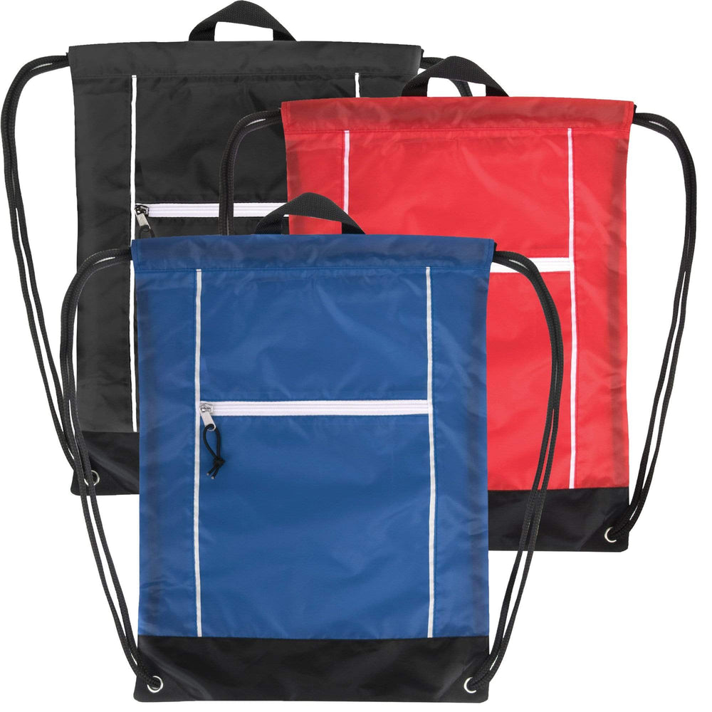 Bulk Drawstring Backpacks, String Bags, Cinch Bags — BagsInBulk.com