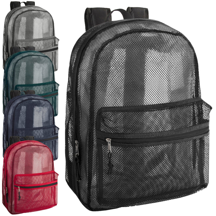 Clear & Mesh Backpacks Wholesale - Ideal for School Security ...