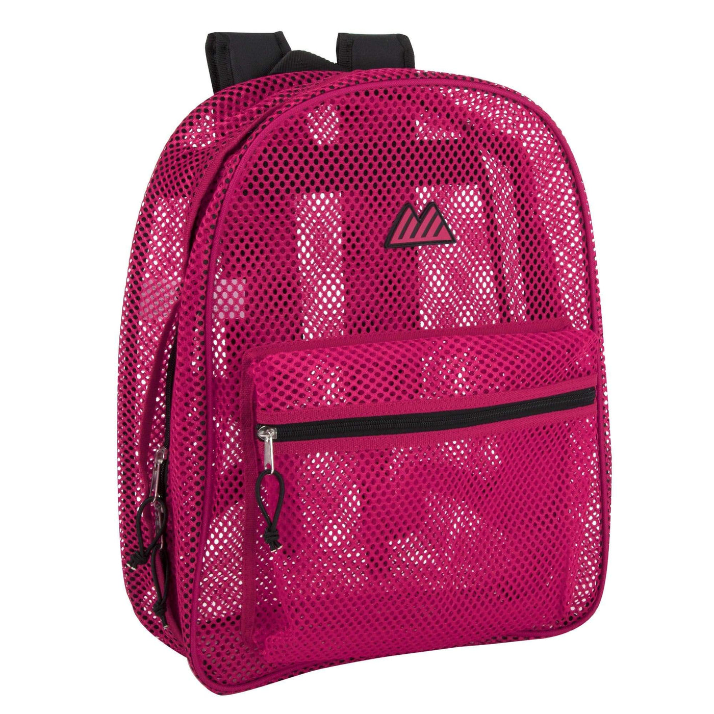 24-pack Bulk 17" Premium Mesh Backpack - 4 Girls Colors — BagsInBulk.com