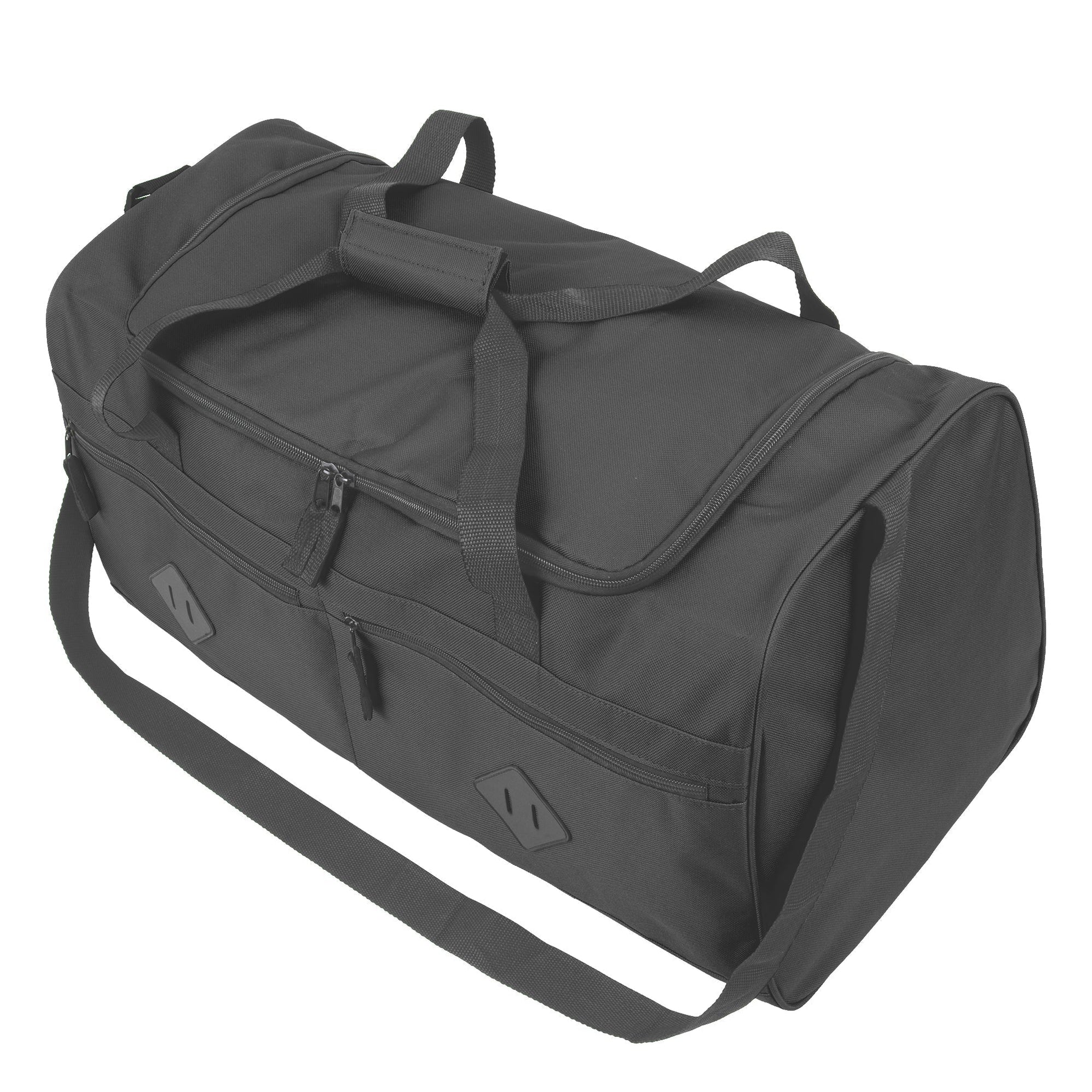 24-pack Bulk 24" Multi-Pocket Duffle Bag - Assorted or Single Colors ...