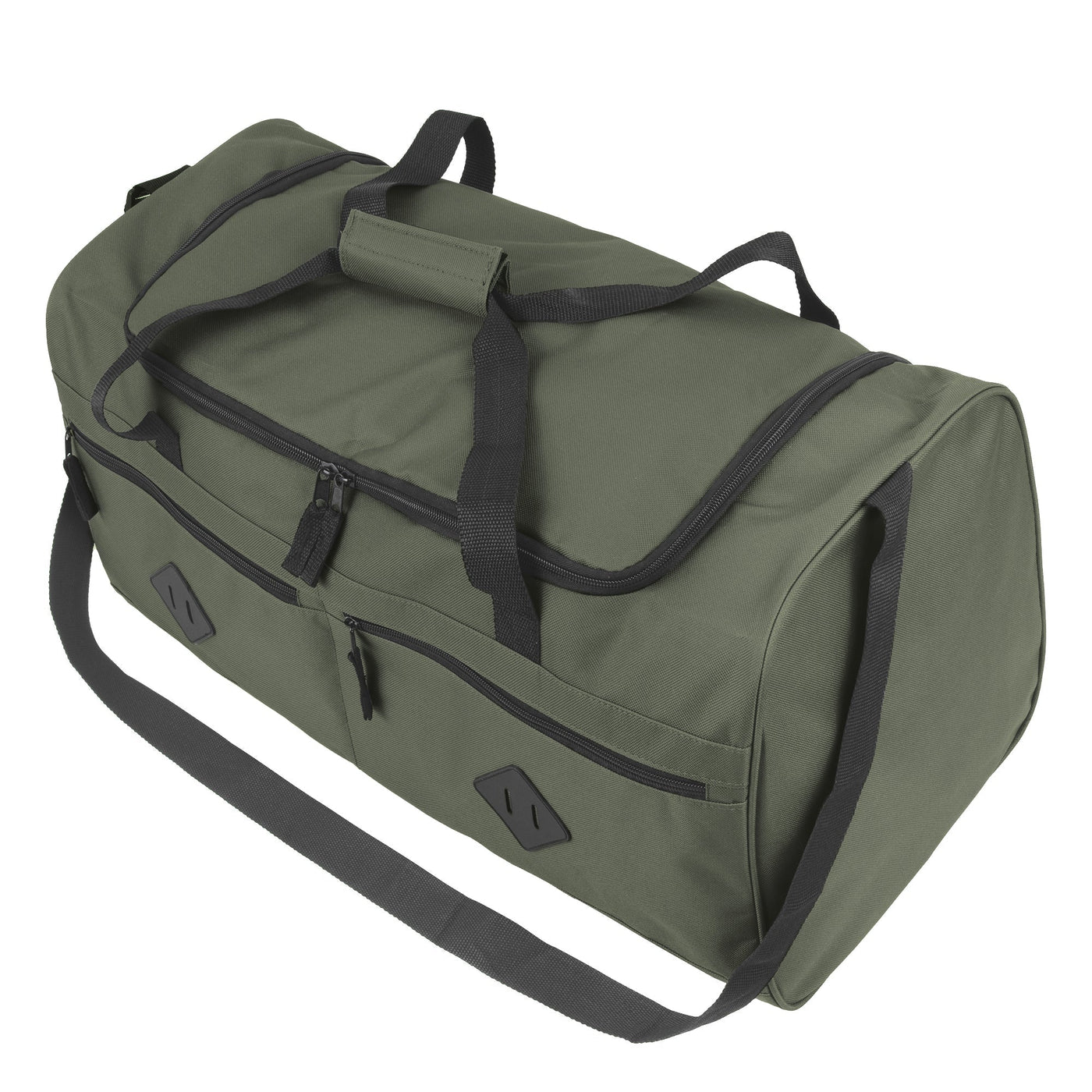 24-pack Bulk 24" Multi-Pocket Duffle Bag - Assorted or Single Colors ...