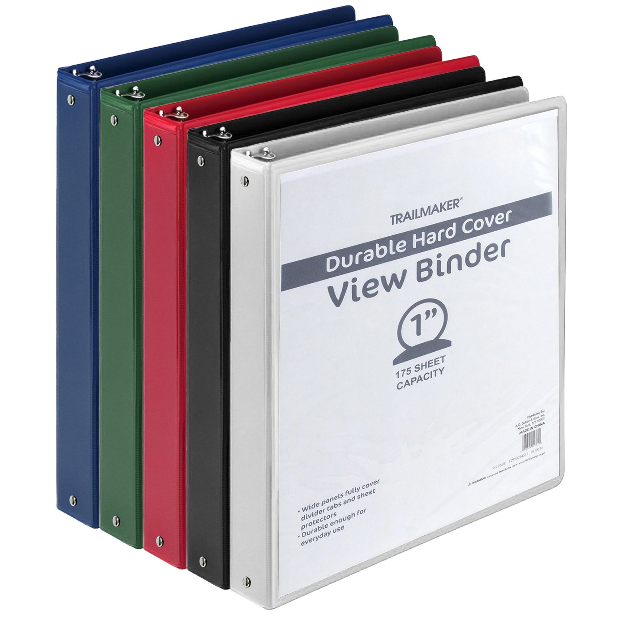 1 Inch Binders Bulk