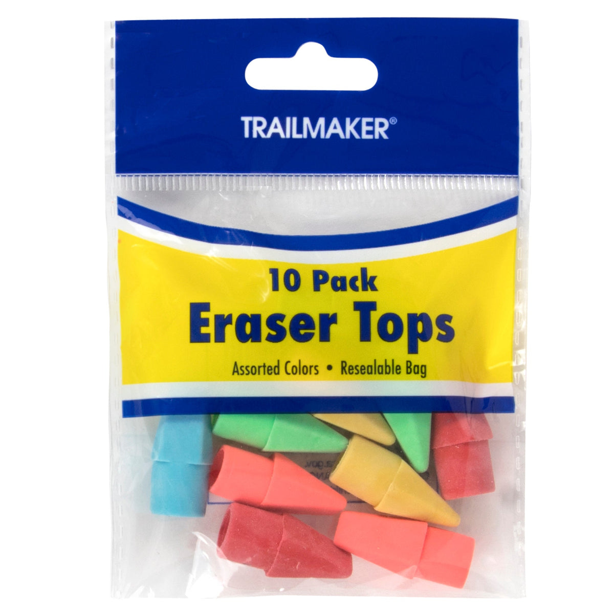 100-pack Bulk Eraser Top 10-Pack — BagsInBulk.com