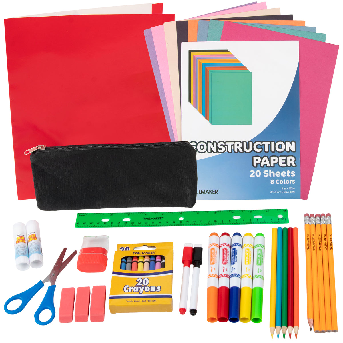 12-pack Bulk Pre-School Supply Kit — BagsInBulk.com