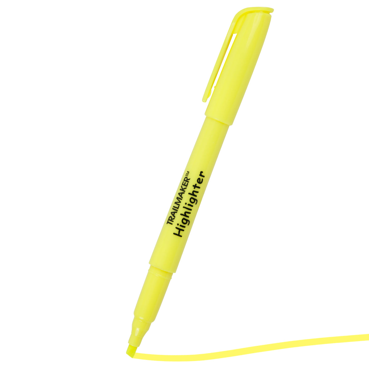 100-pack Bulk Classic Yellow Highlighter (single) — BagsInBulk.com