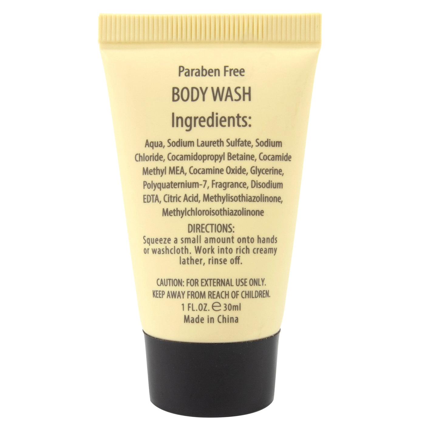100-pack Bulk Travel Size Body Wash - 1 oz. — BagsInBulk.com