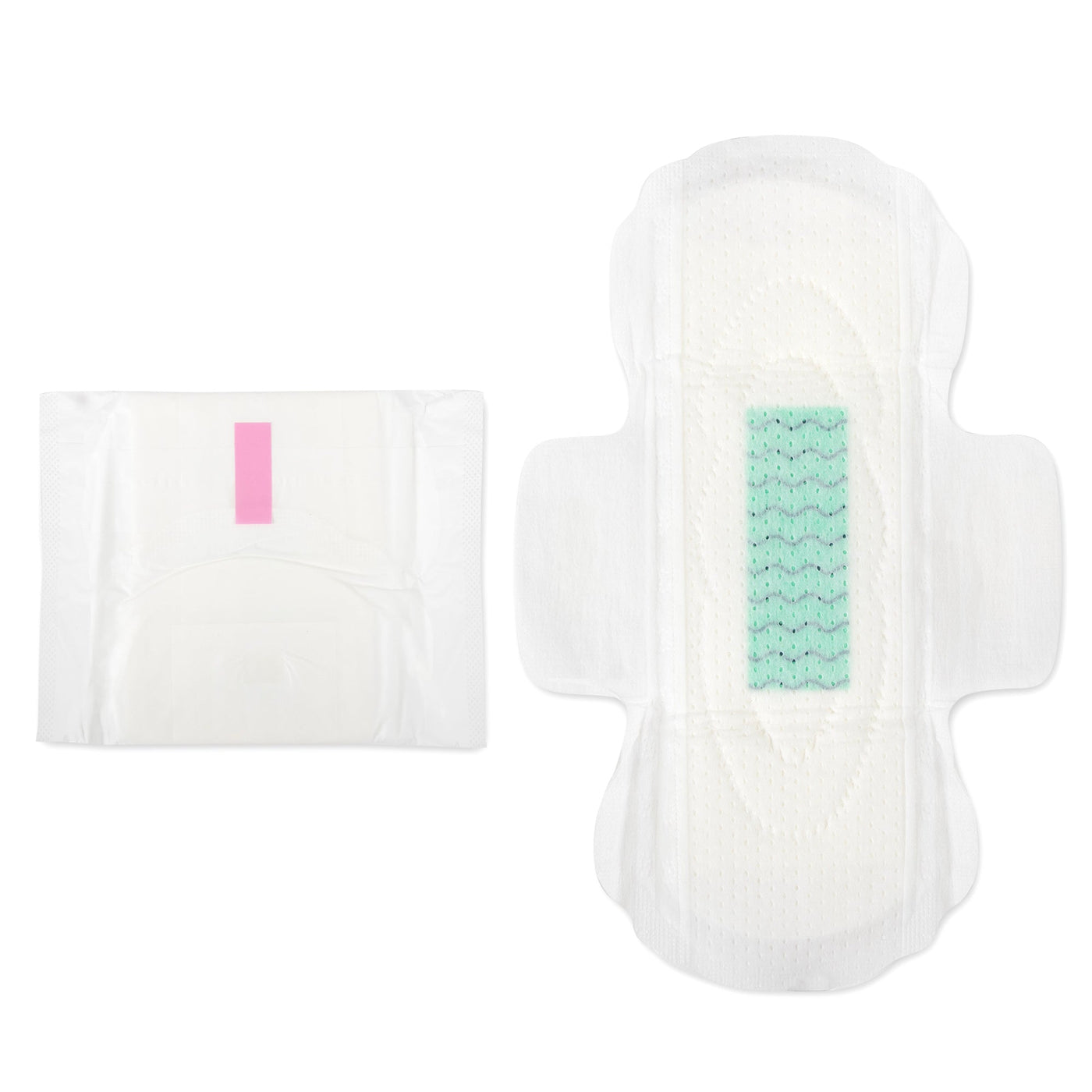 100-pack Bulk Feminine Sanitary Pads - Ideal for Donating — BagsInBulk.com